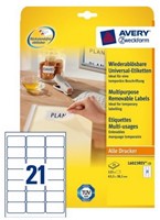 Voordelige verwijderbare etiketten